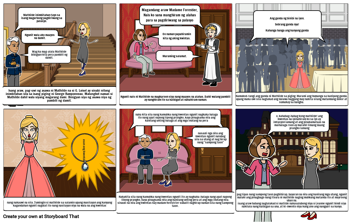 ang kwentas Storyboard by 103cee65