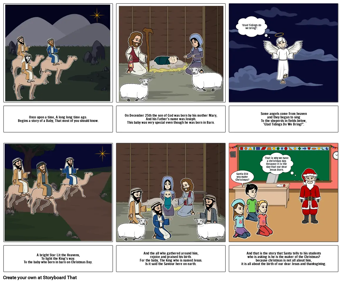 The Christmas Story Storyboard By 11bf7665
