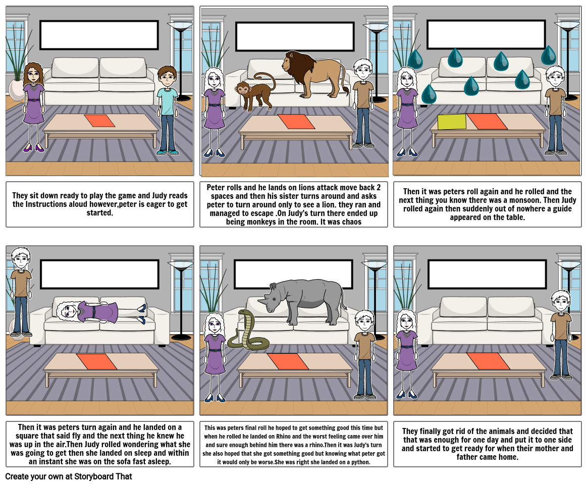 jumanji Storyboard por 11ee7143