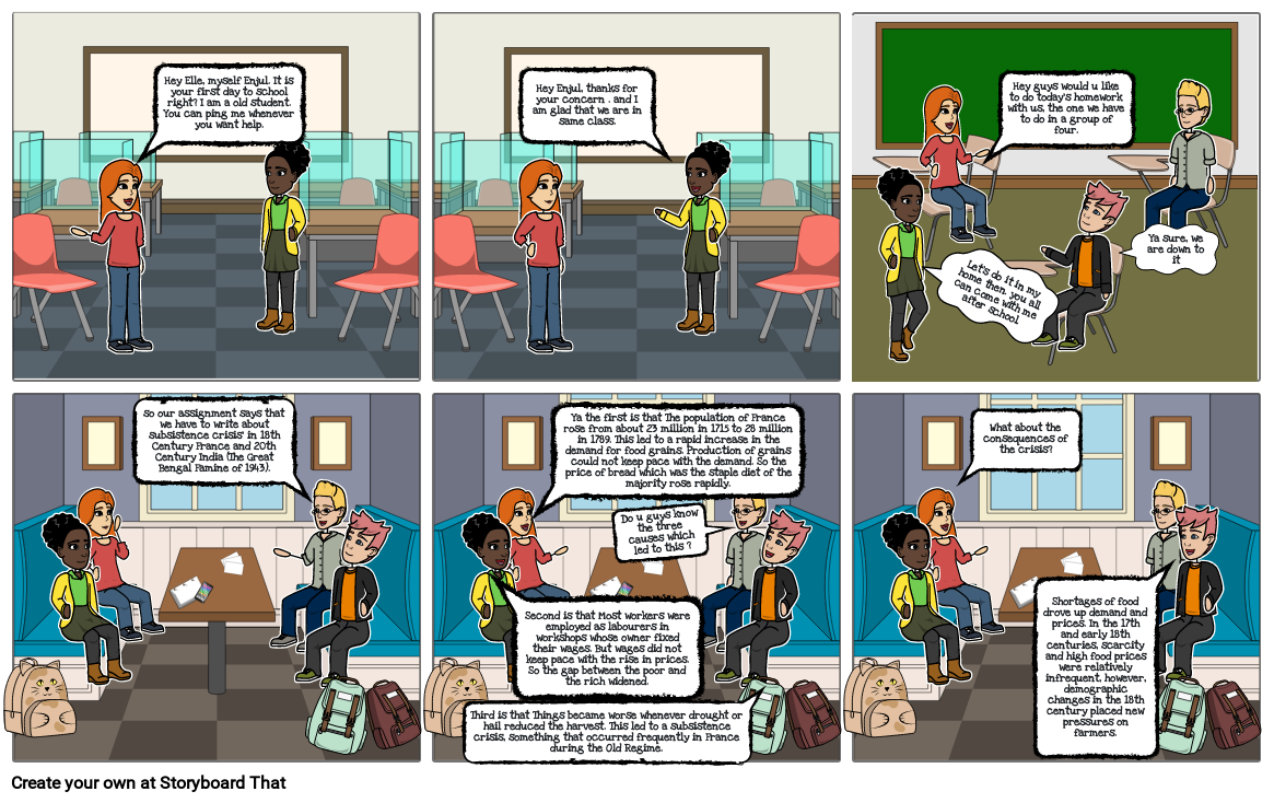 Sst Holiday Hw - Aanya Varshney - 9E Storyboard