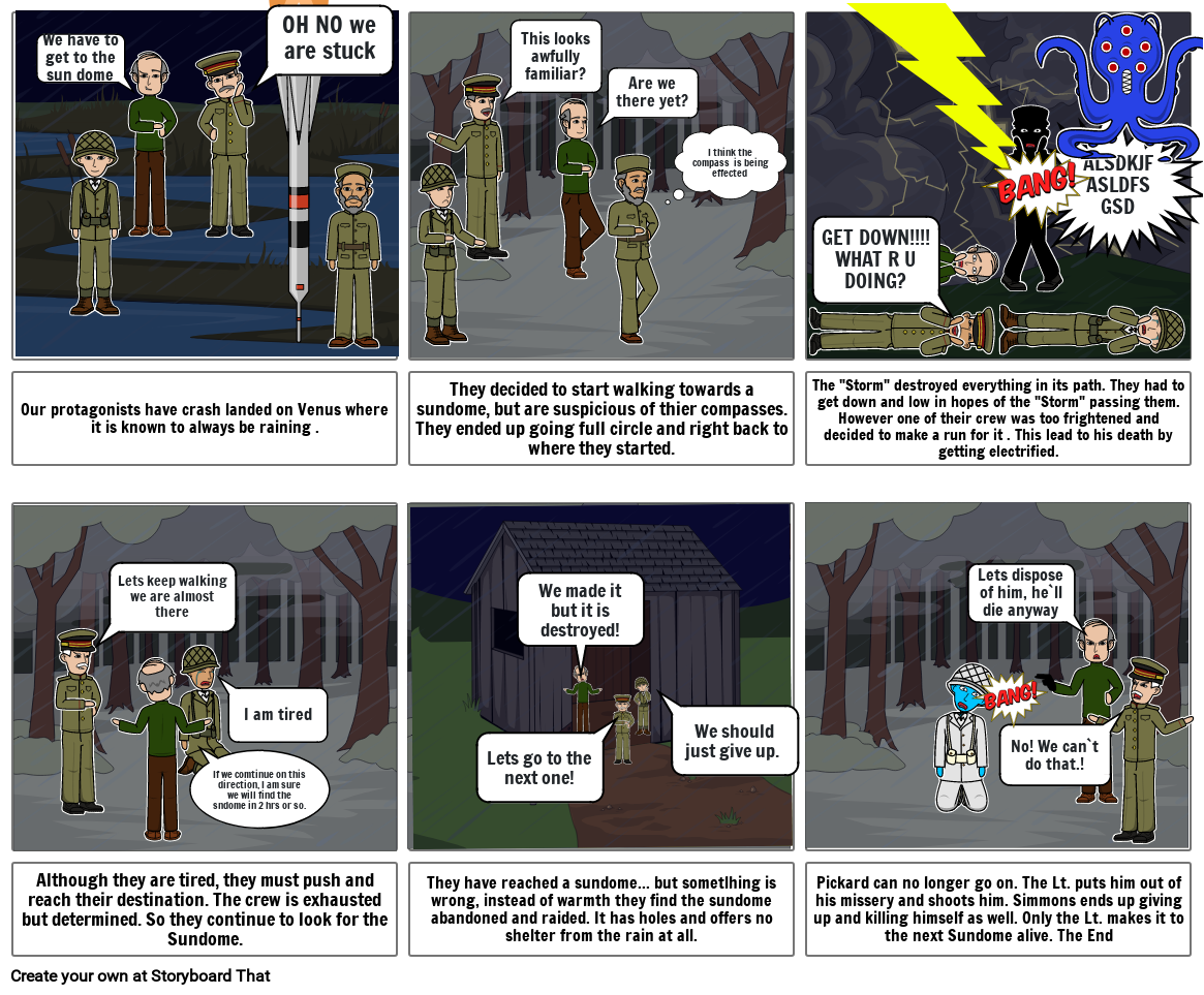 The Long Rain Storyboard by 12e69812