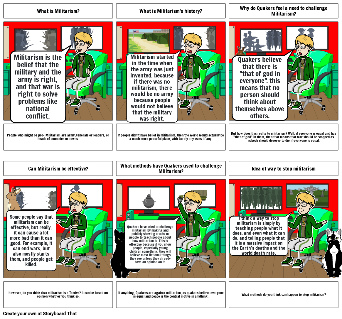 Militarism Storyboard by 1310670a