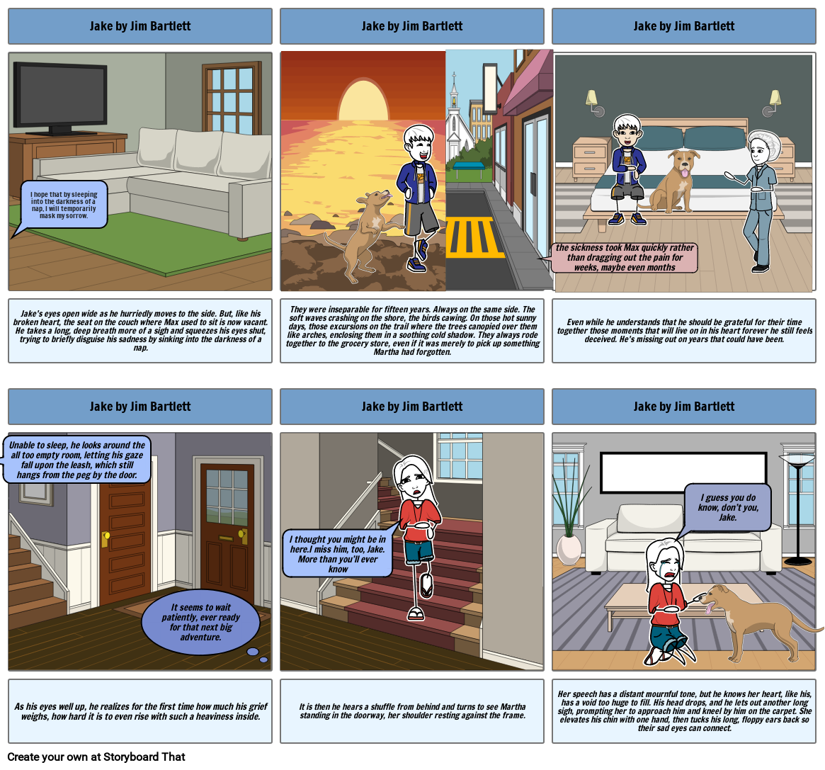 Jake By Jim Barlett Storyboard By 13267458