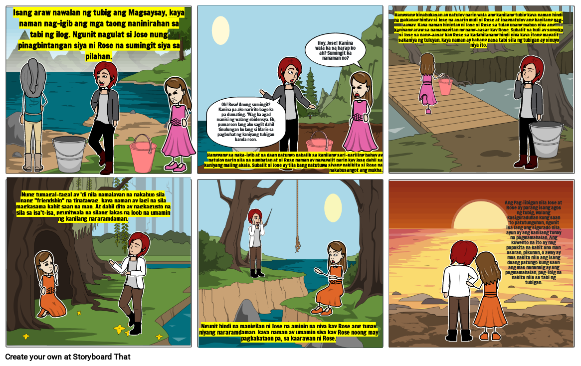 SUYUAN SA TUBIGAN Storyboard por 13389bcf