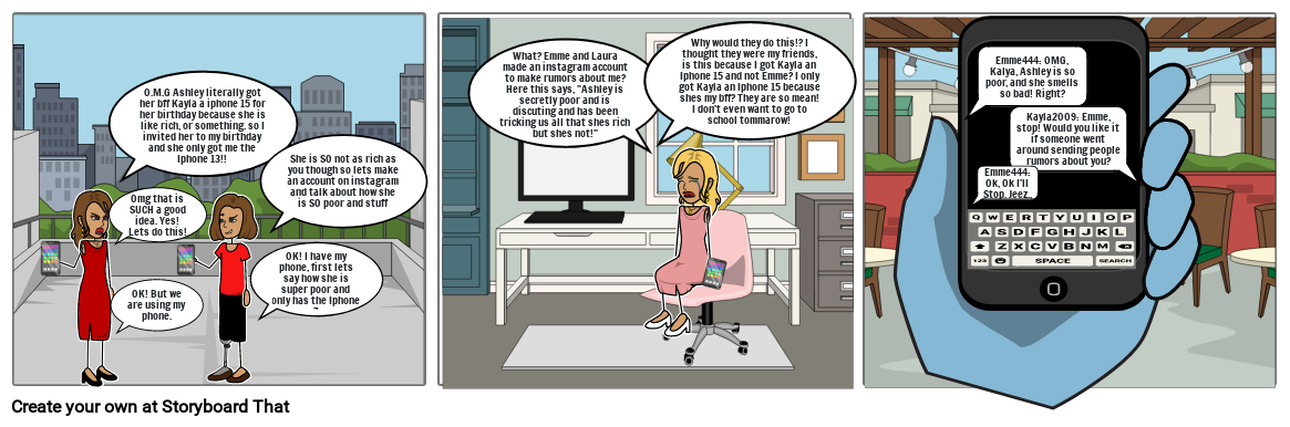 The birthday gift Storyboard por 13854395