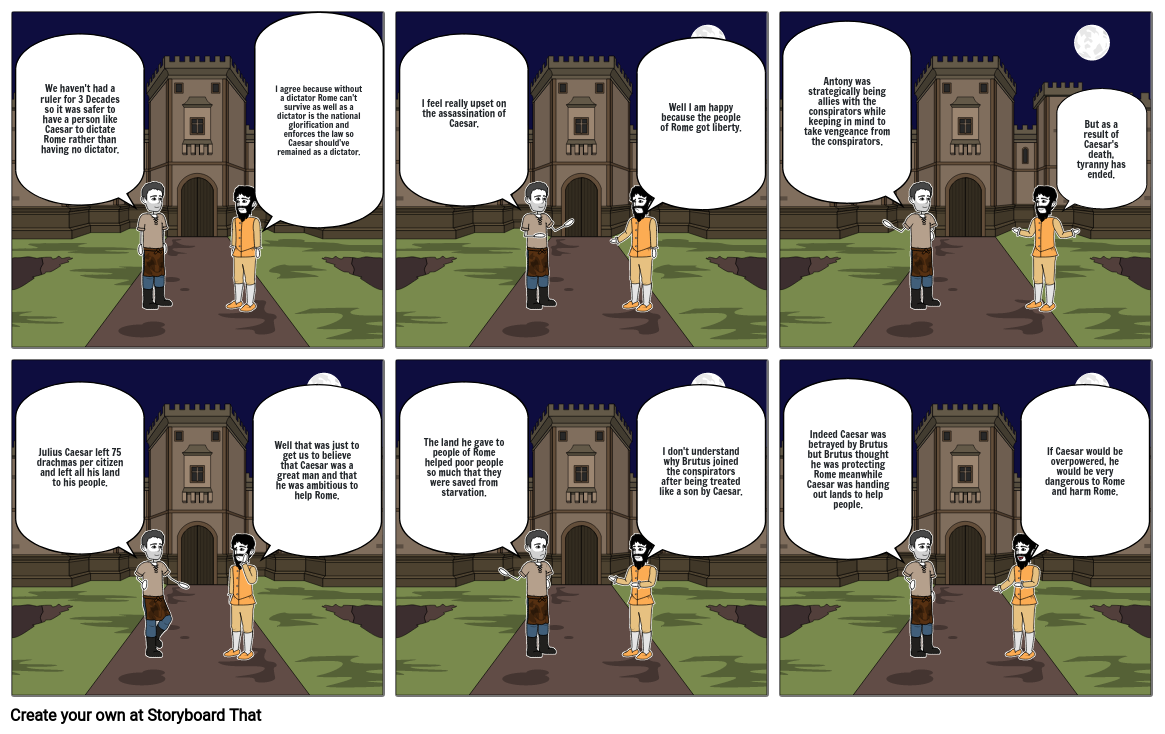 English Project Storyboard by 13b4afb5