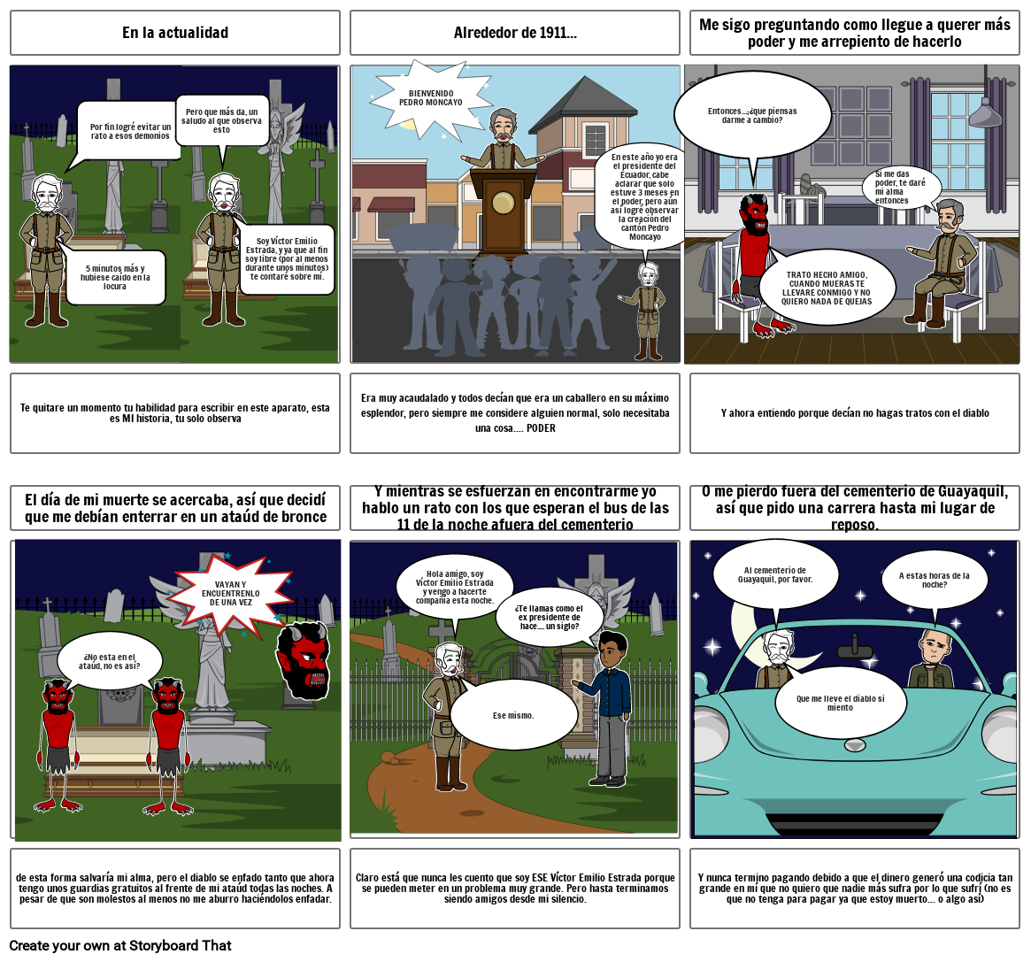 Victor Emilio Estrada Storyboard by 13dc5a62