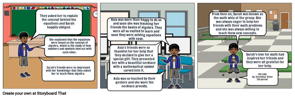 Algebra 1 - the smart teacher pt.2 Storyboard af 14881