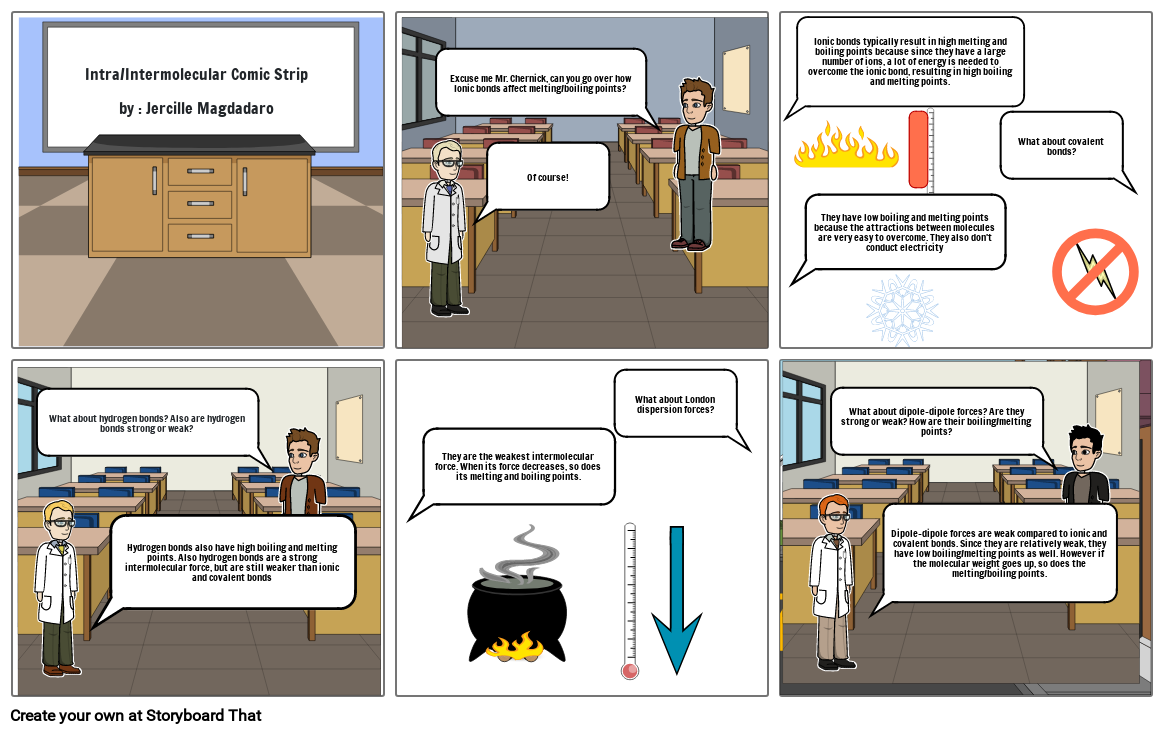 Comic Strip Storyboard by 14bf2e1b