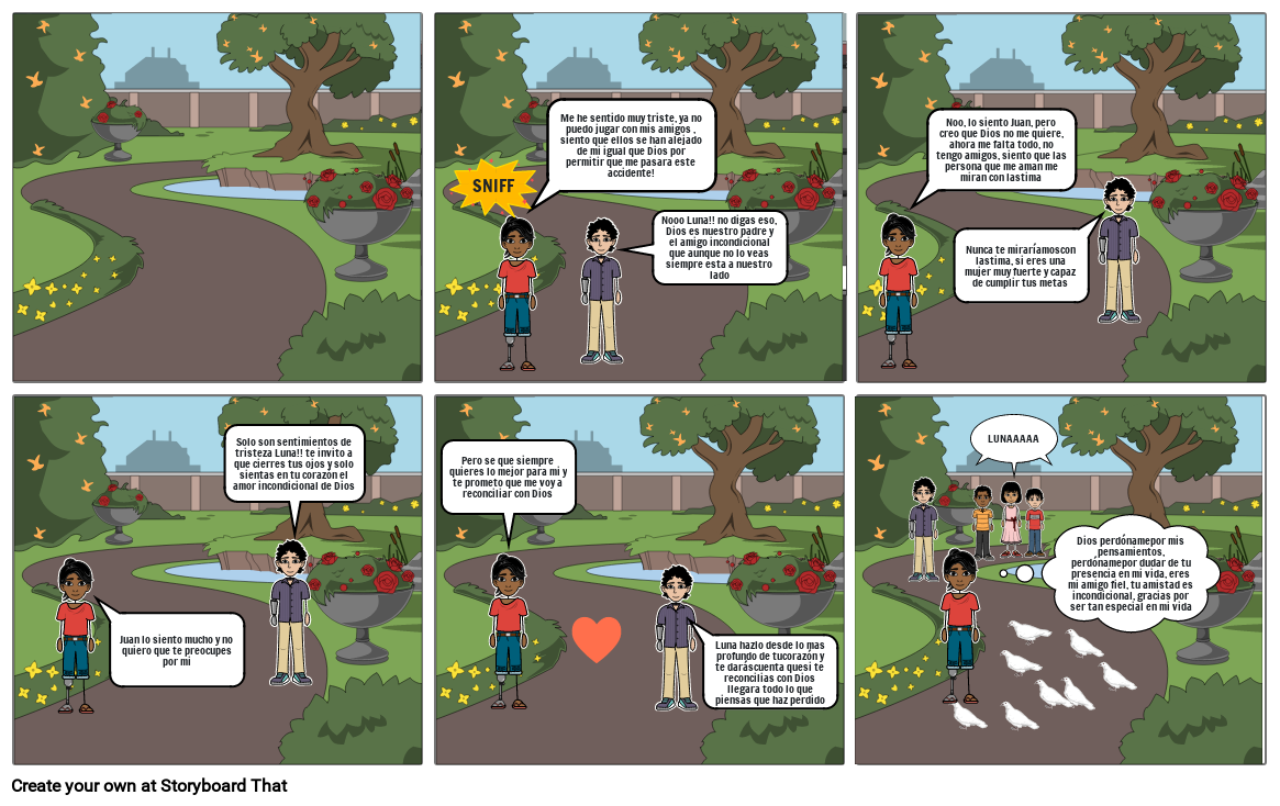 Amistad Storyboard by 15b26271