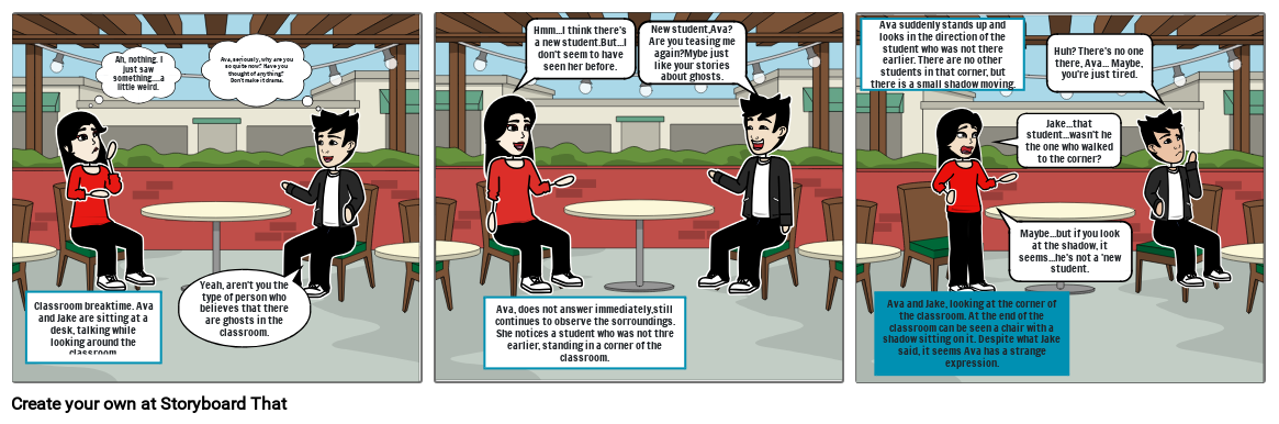 CHIIL TALK AT SCHOOL Storyboard por 1661429a