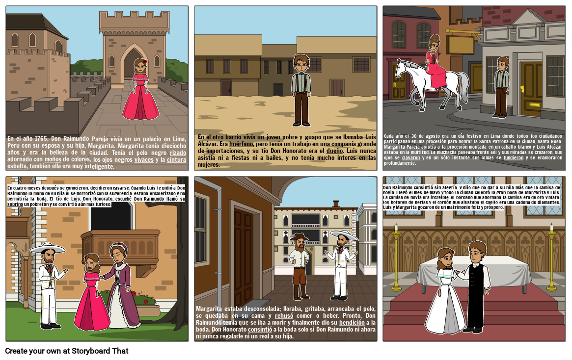 La camisa de Margarita Storyboard por 16929c2d