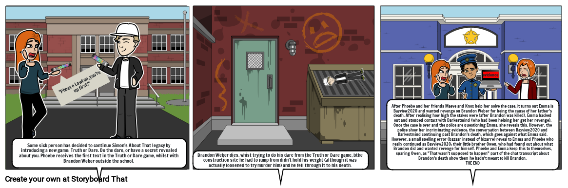 school project Storyboard par 16a83a12