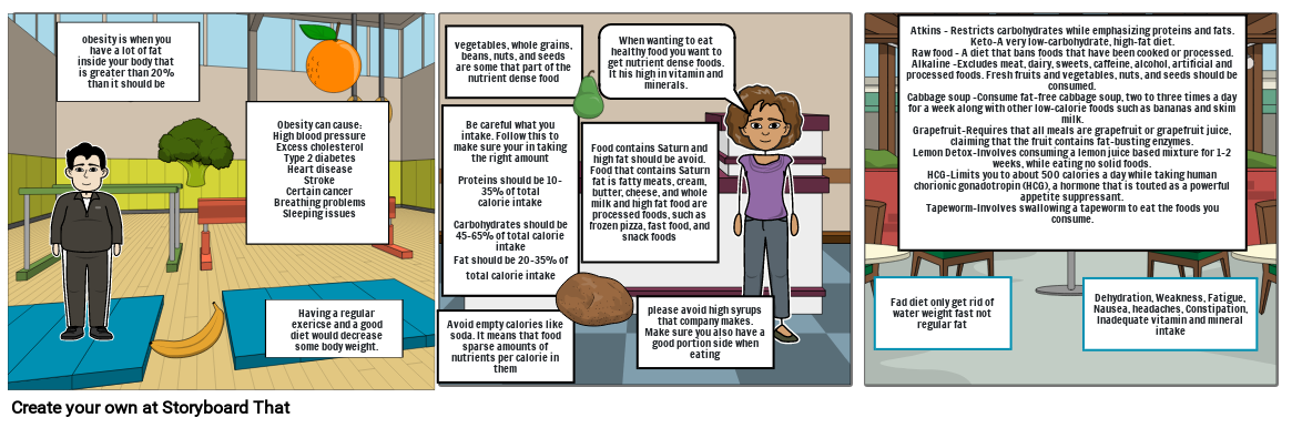 Food Storyboard by 16b4ec57