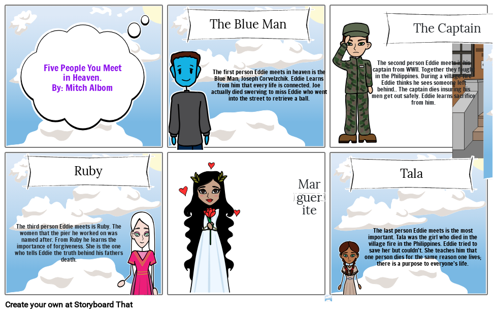 five ppl in heaven Storyboard por 16baab01
