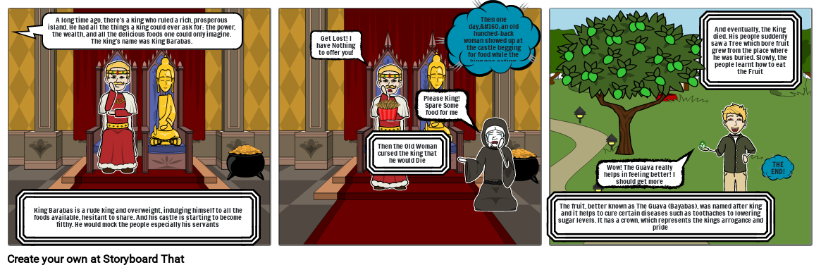 THE LEGEND OF GUAVA Storyboard by 16fe1bc8