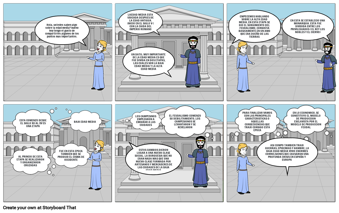 Comic Edad Media Dpvn Storyboard By 172b0530