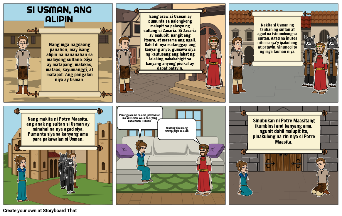 usman at ang alipin Storyboard by 1759cb15