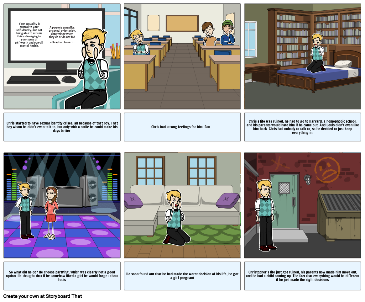 Sexual Identity Storyboard By 17ac03a3