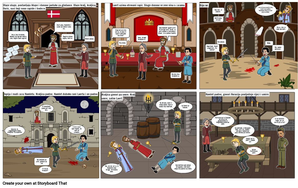 Hamlet Storyboard par 17df77ce