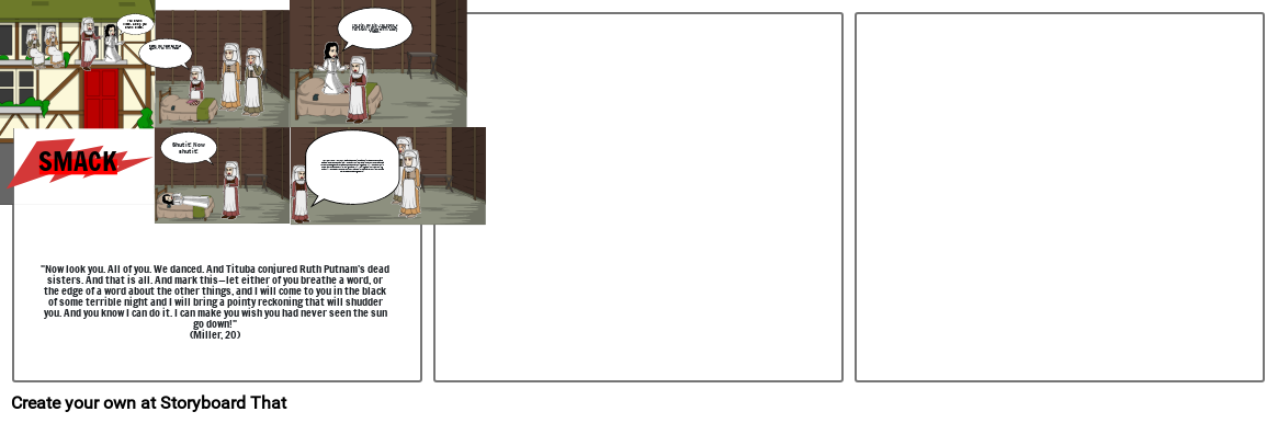 The Crucible Choice Project: Storyboard by Dorian Moore