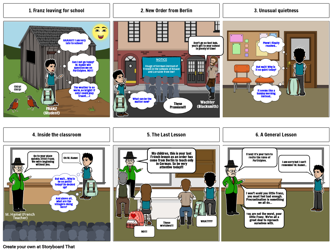 the last lesson Storyboard por 183b79cb