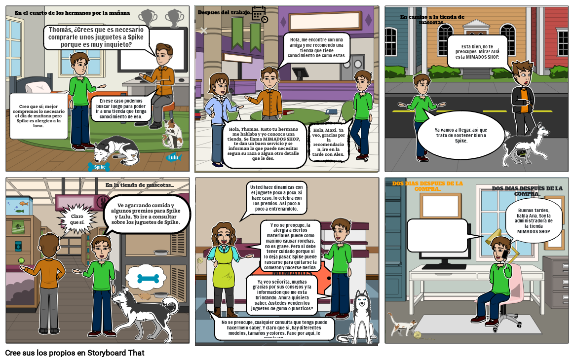 Mimados Shop Storyboard por 1845c261