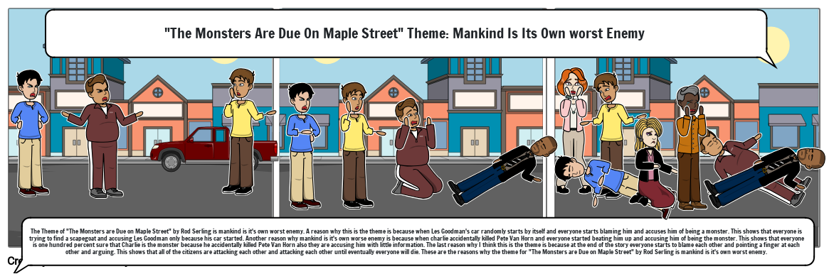 Monsters Theme Storyboard by 189474a2