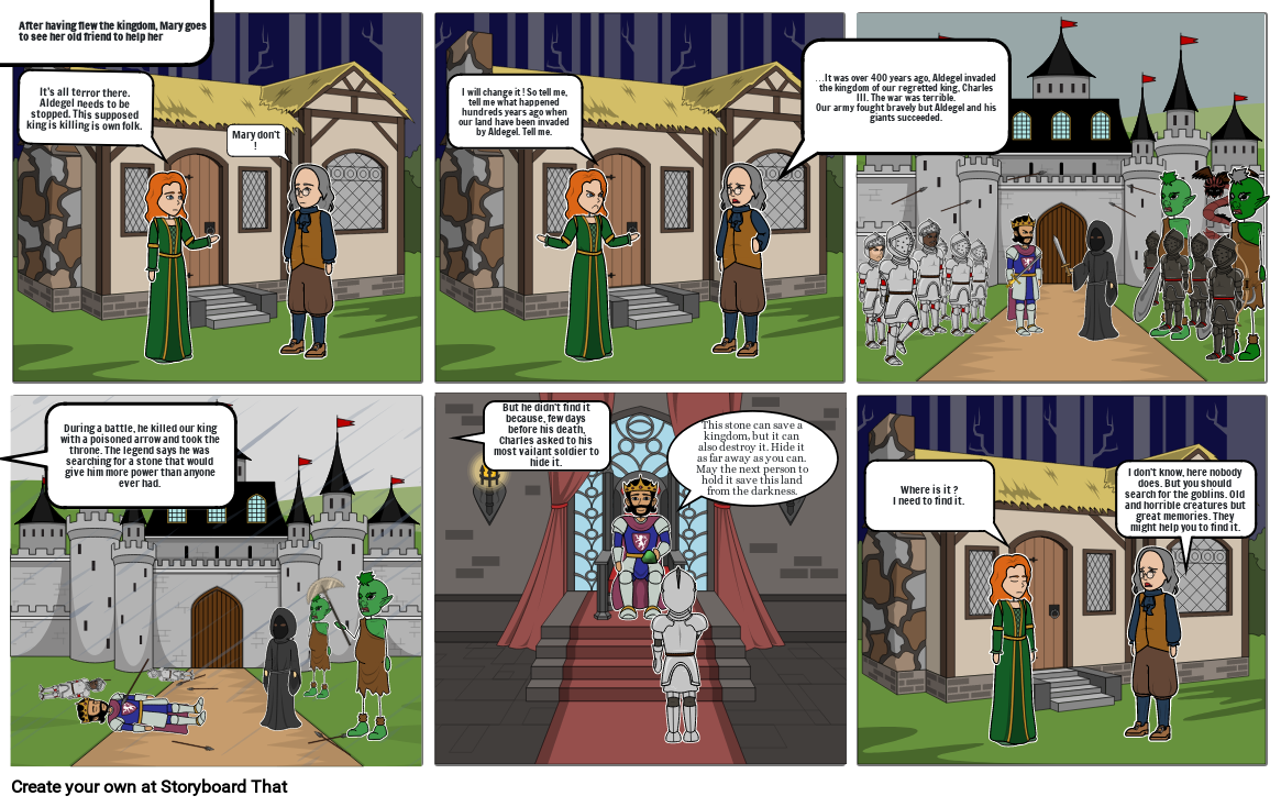 LLCE fantasy storyboard Storyboard por 18f5089a