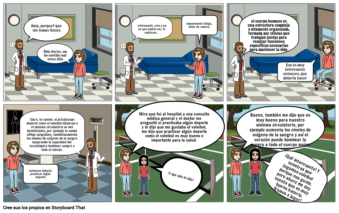 cuerpo humano Storyboard par 18fcf579