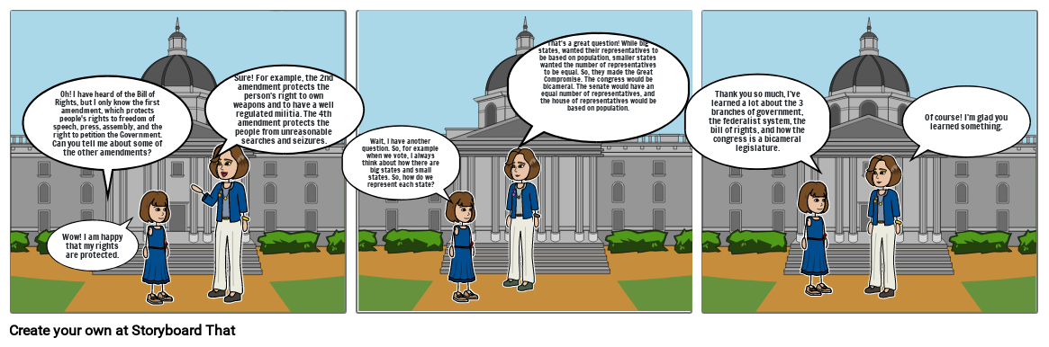 How does the constitution protect me Storyboard