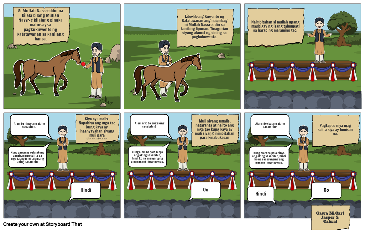 mullah nassreddin Storyboard by 197f7b76