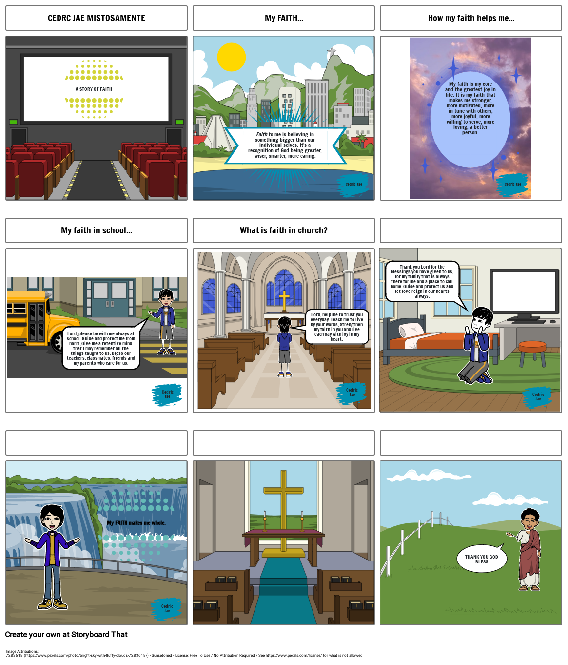 faith Storyboard por 19a1f8f7