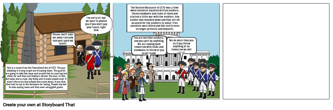 The Townshend Acts 1767 Storyboard par 1a6a3835