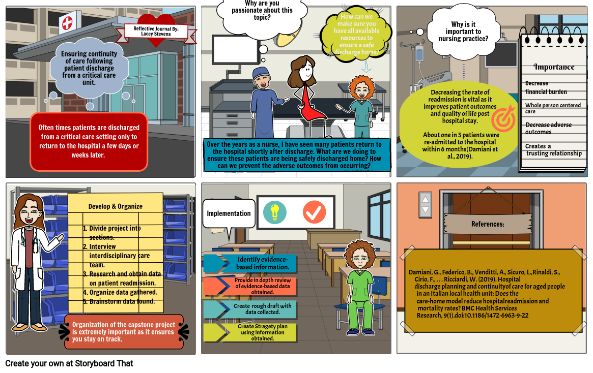 Reflective Journal Storyboard by 1a81ca16