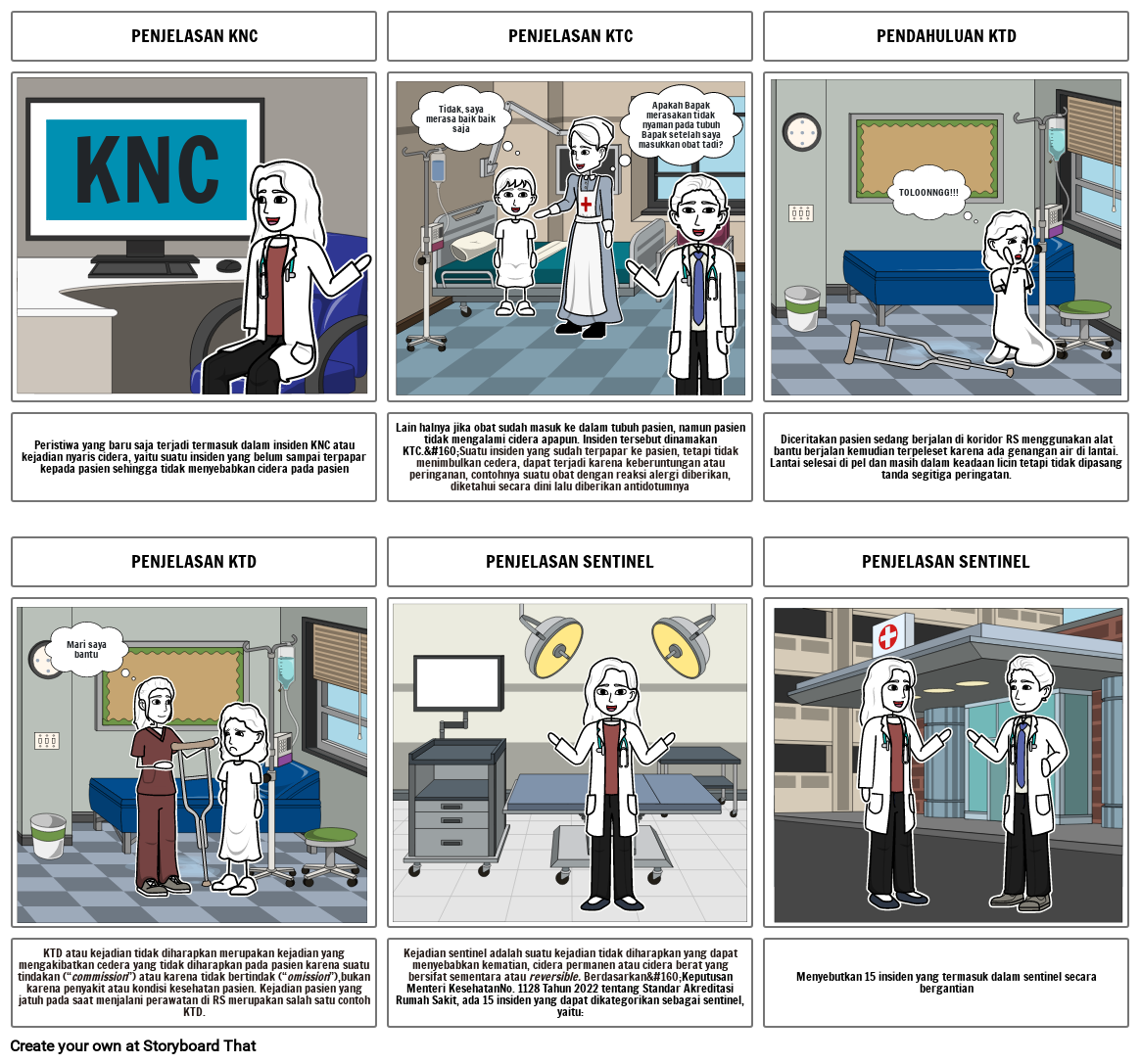 KNC dan KTC Storyboard by 1a9d36ec