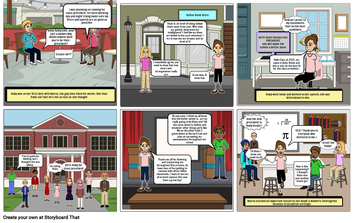 Gender Development Storyboard by 1acbf267