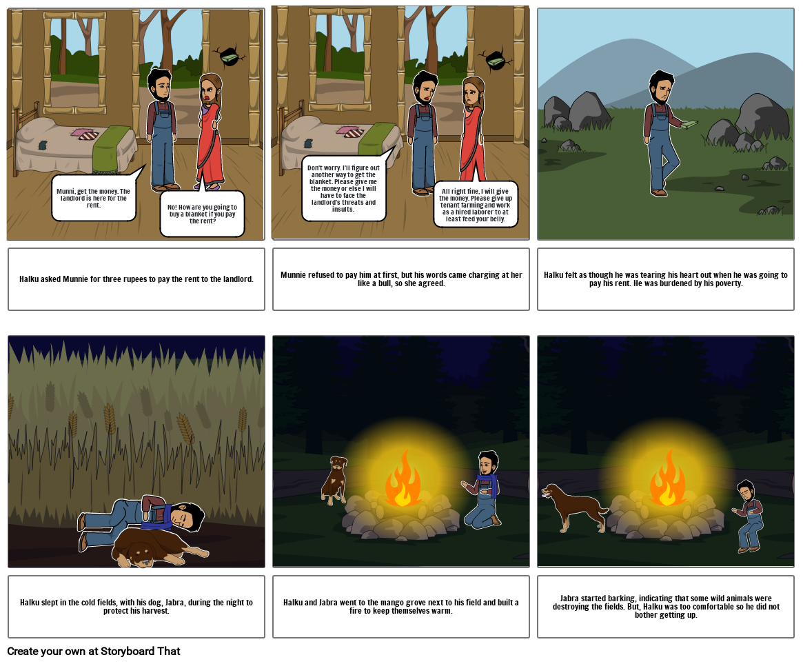 January Night Storyboard by 1ae84ce3