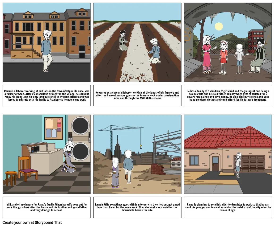 story on poverty Storyboard by 1b0666bc