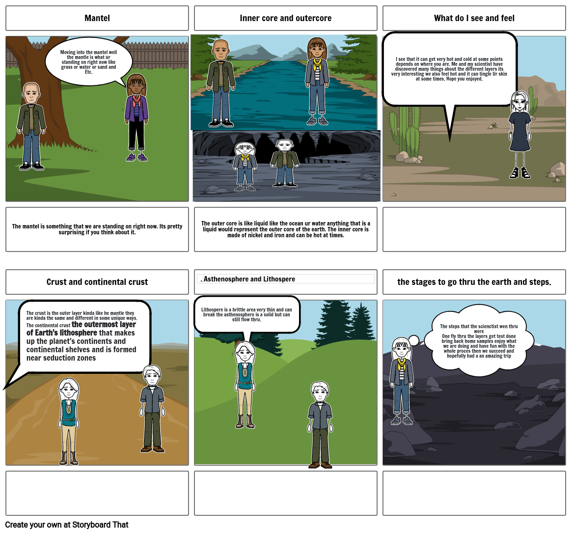 Science comic strip Storyboard por 1b25fc26