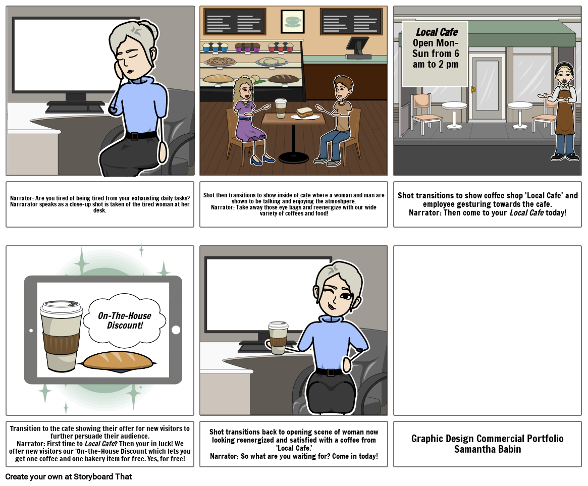 My Coffee Shop By Jaimie Cauthen Storyboard by 1b32272c