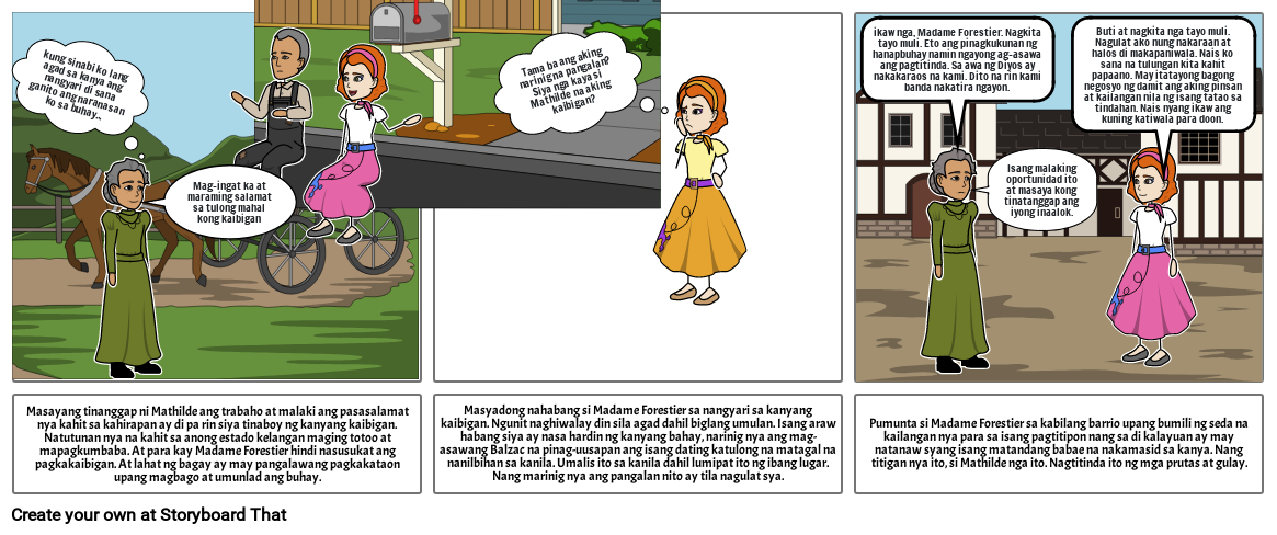 Ang kwintas Storyboard by 1b923766