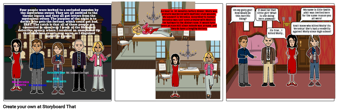 MM&M locked room Storyboard por 1c3c701a