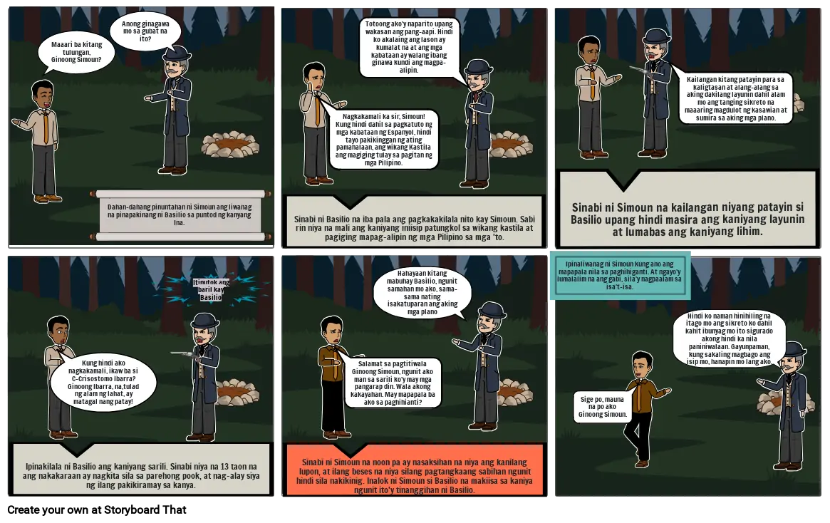 si Basilio Storyboard by 1c605117 si Basilio Storyboard by 1c605117