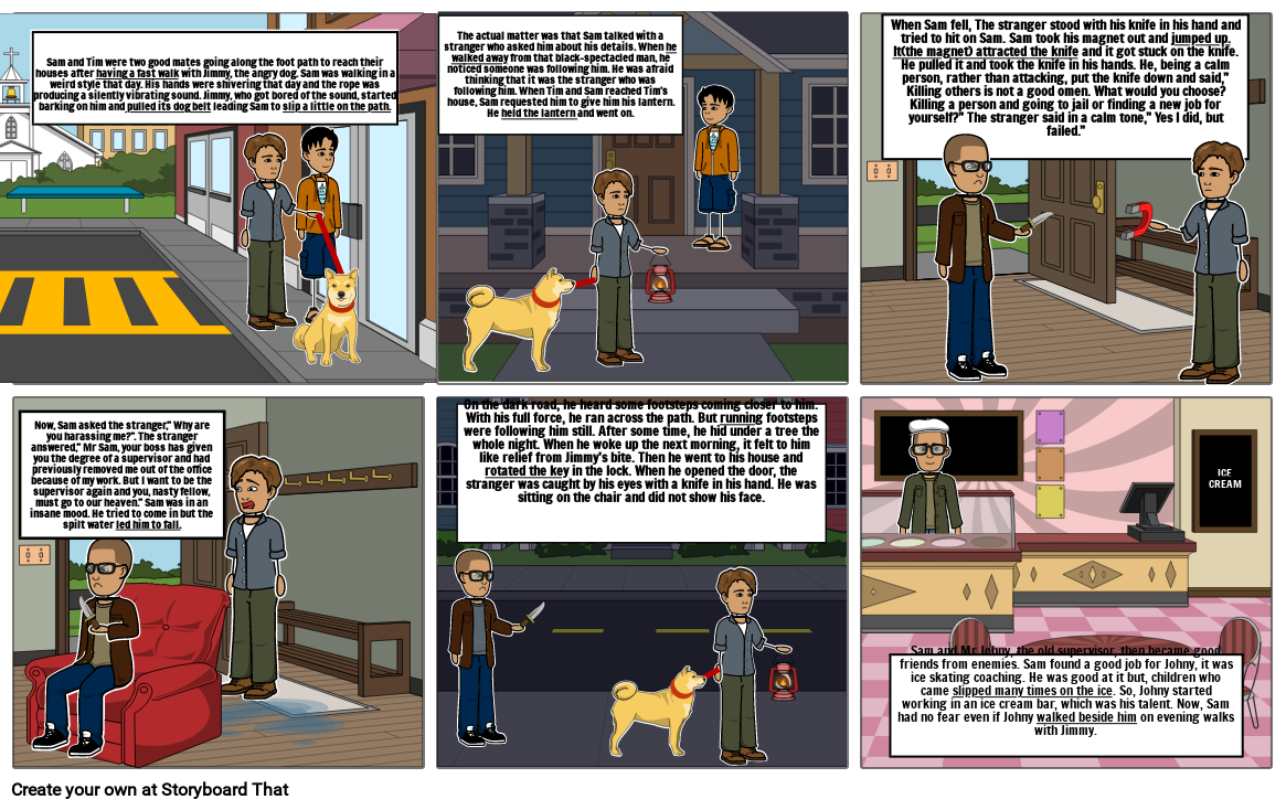 Sam and Tim Storyboard by 1cba5a51