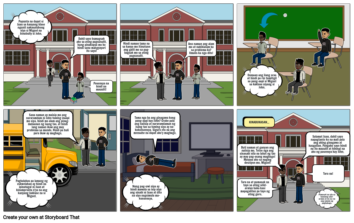 FILIPINO KOMIKS (MPT#2) Storyboard by 1dfa1a11