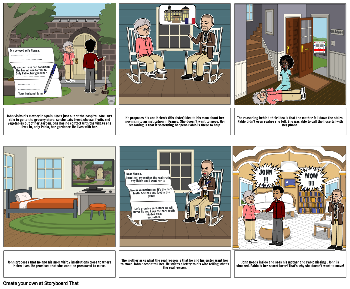 Short Stories Storyboard por 1e60bc8b