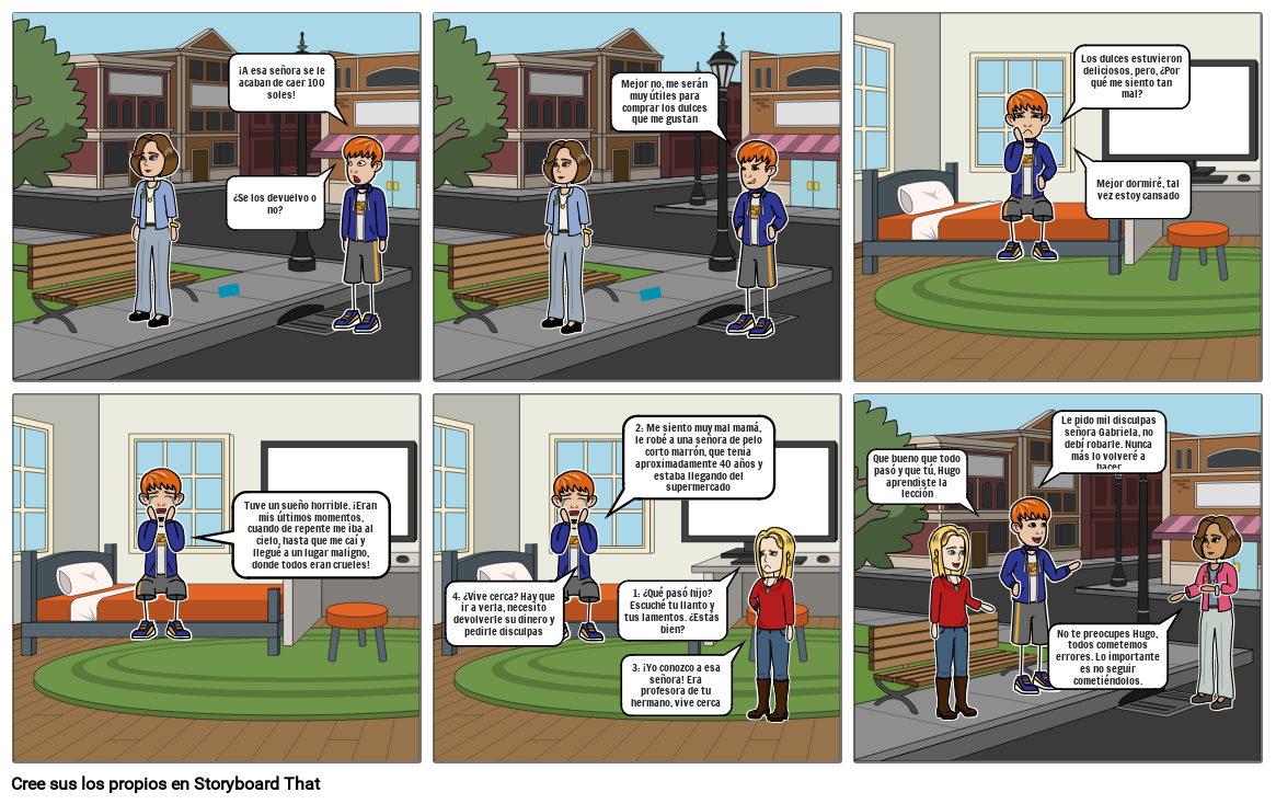 LA VIDA EST LLENA DE LOS VALORES Storyboard af 1eaf37435a