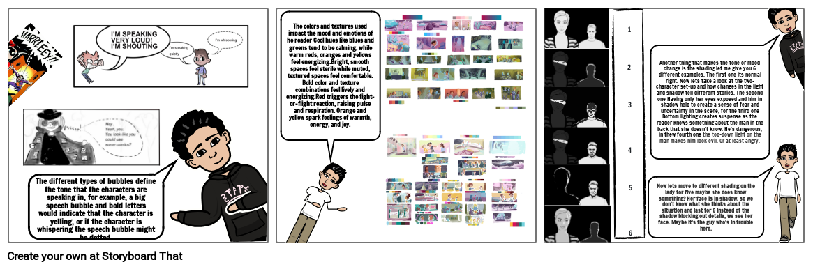 The Role of Visual Storytelling Storyboard by 1f0a5d05