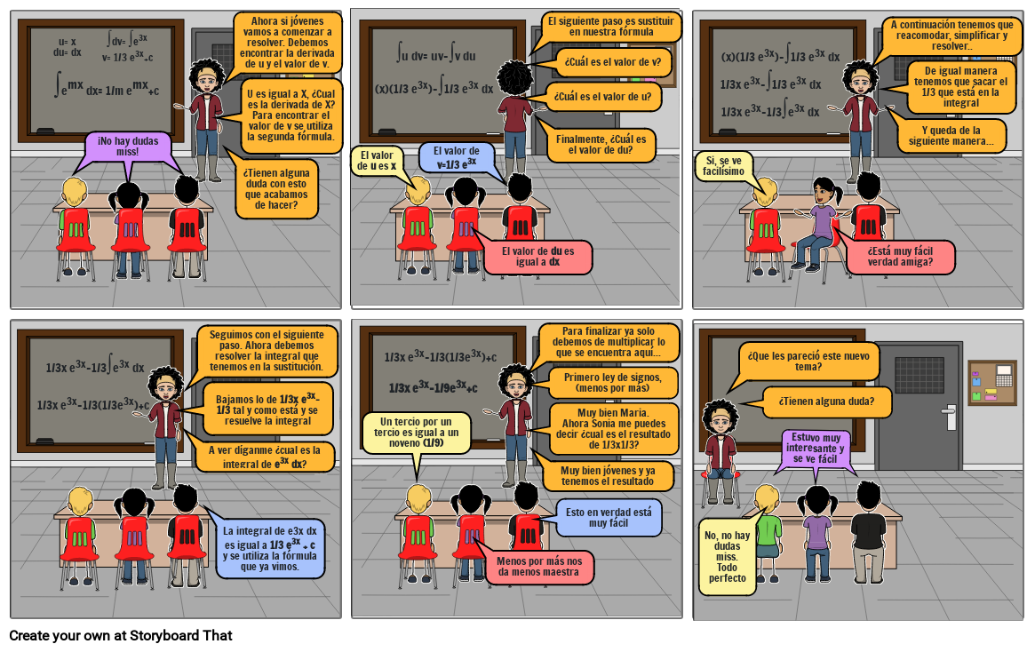 Integrales Storyboard par 1f2a134b